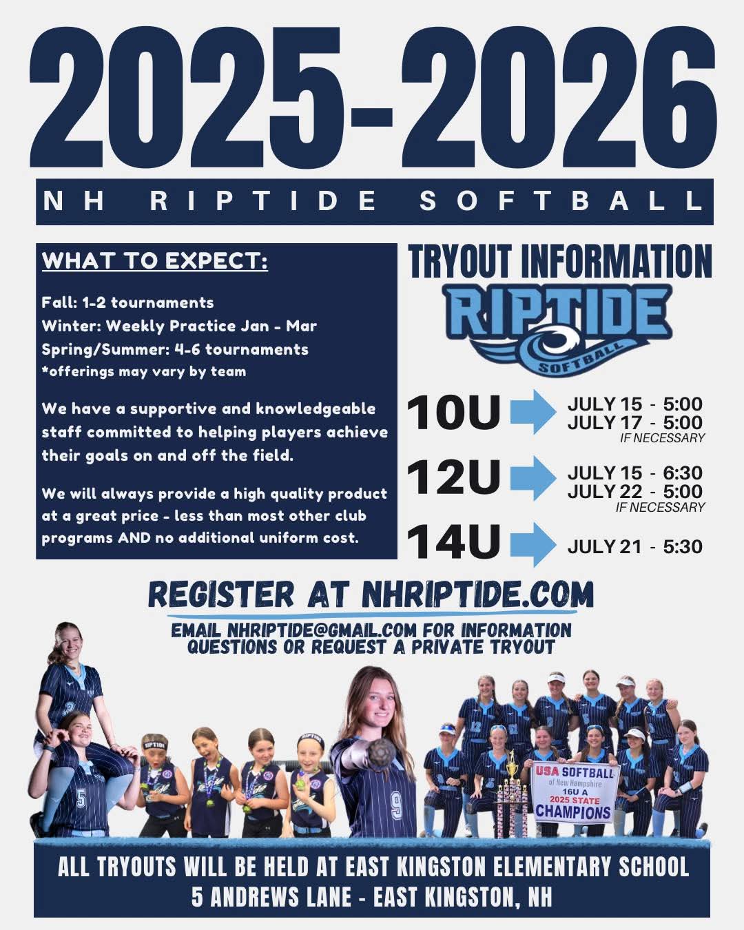 Home - NH Riptide Softball